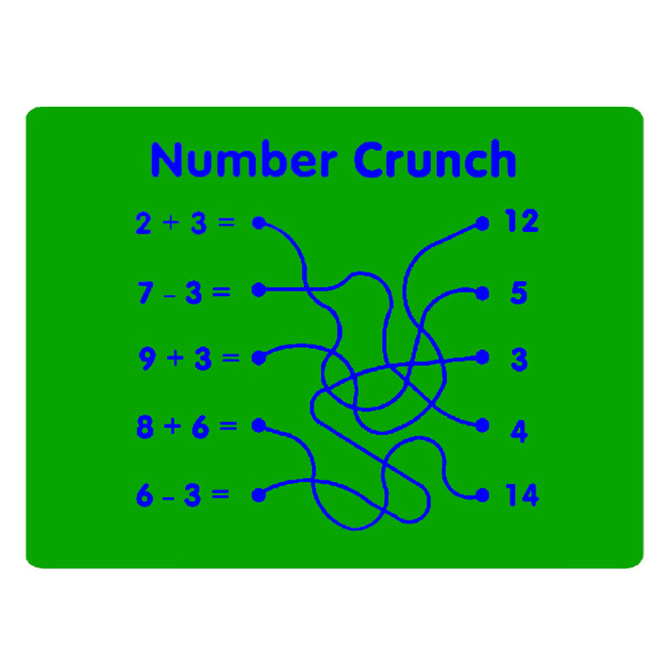 Wall Panel - Number Crunch - Playtime By Fawns