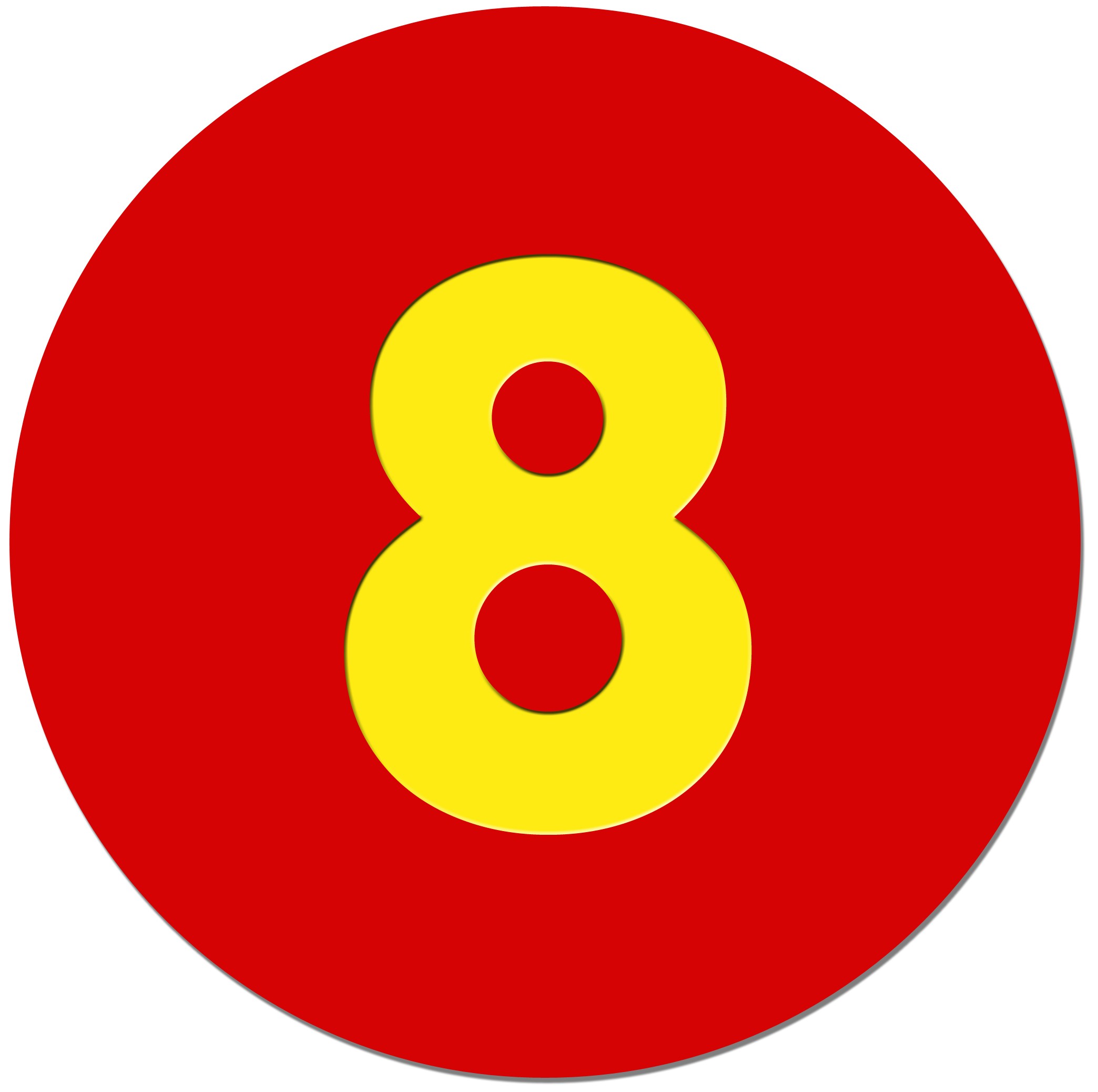 Sports Panel - Number 8 Circle - Playtime By Fawns