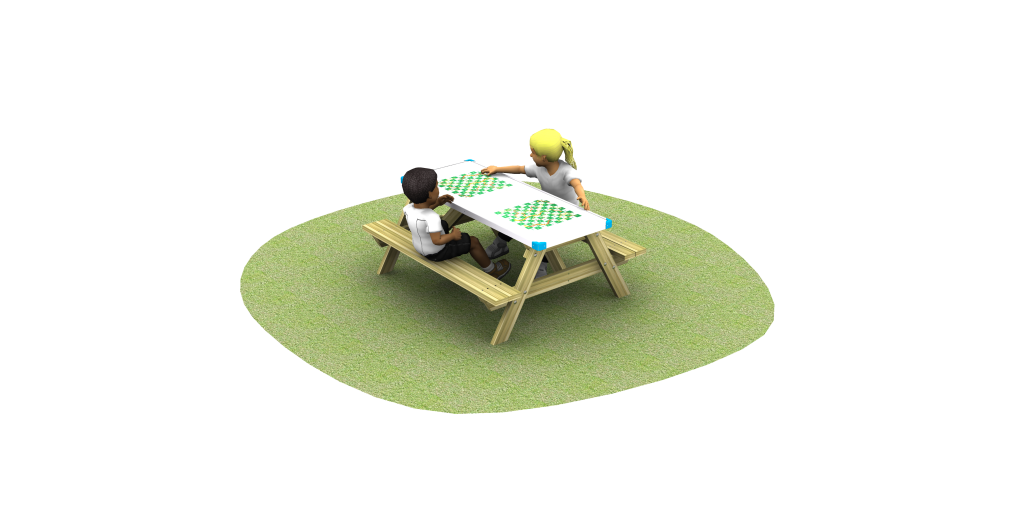 Gameboard Table - Snakes & Ladders - Playtime By Fawns